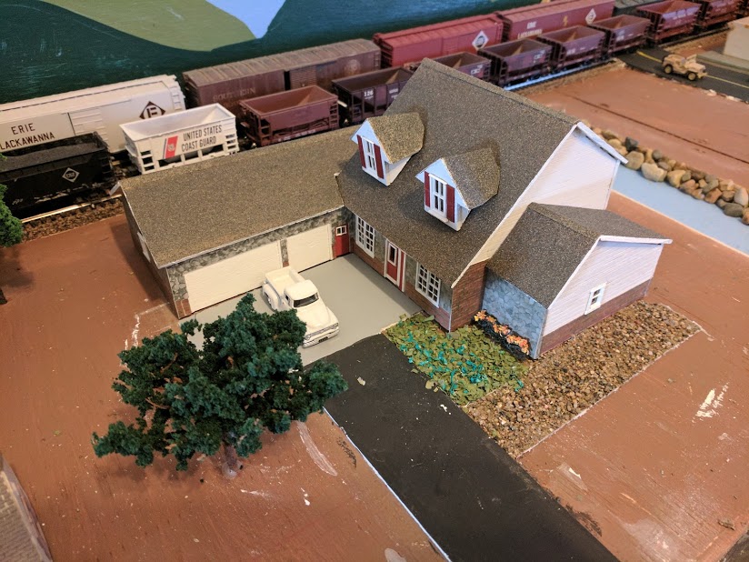 Railroad Scale Model of Family House – Your Miniature Home